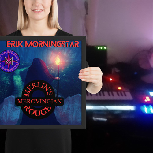 Merlin's Merovingian Rouge Framed poster | Morningstar's Music