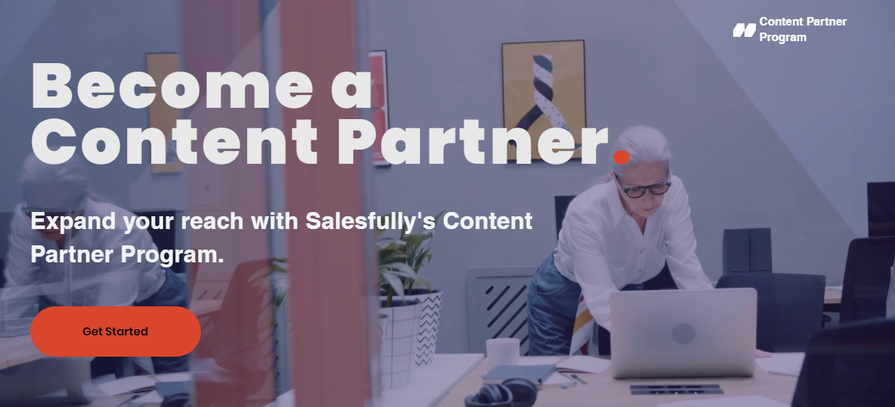 Content Partner Program | Publish & Promote with Salesfully