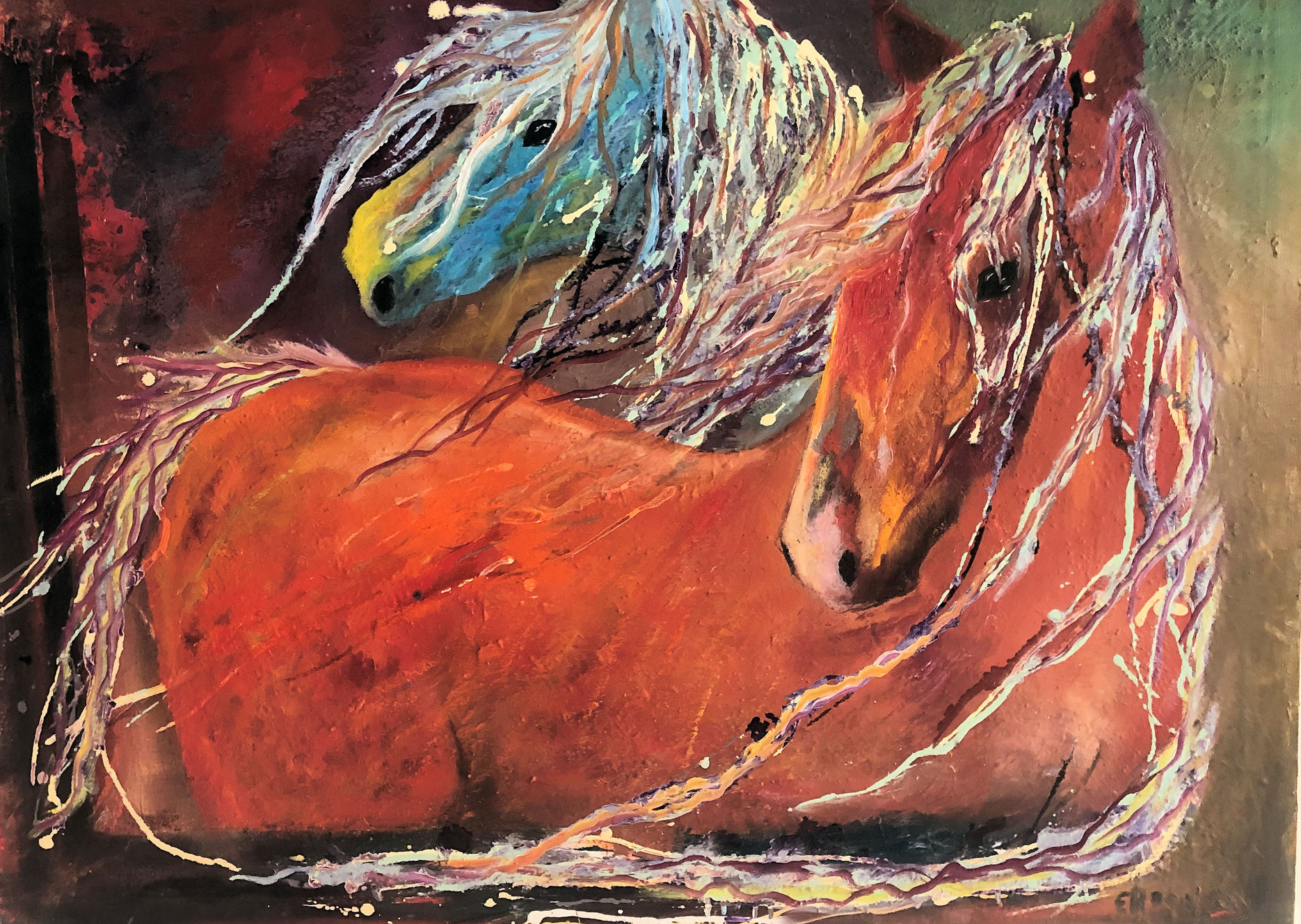 Artist Jerry Locke | Horses in Motion Gallery