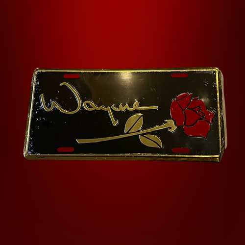Wayne Novelty License Plate | Home of Wayne Newton