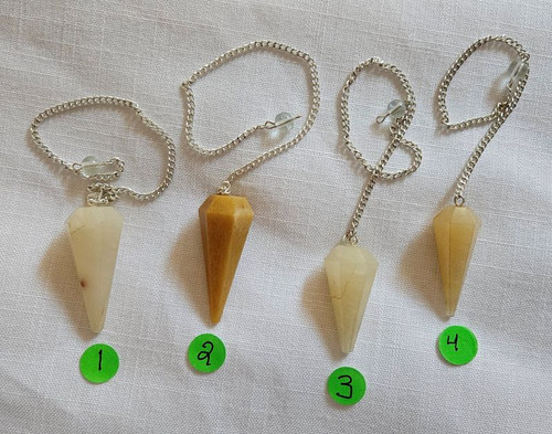 Golden Healer Quartz Pendulums | Crystal Shop