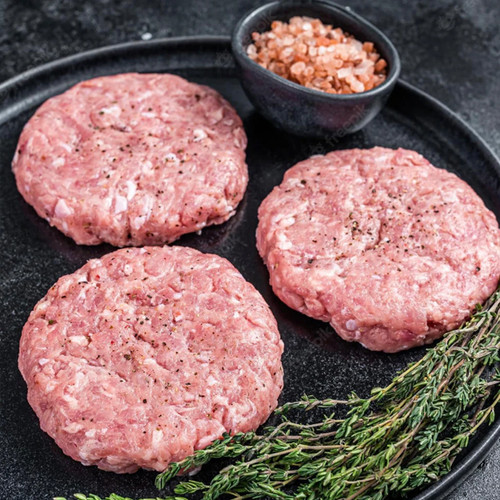 Free Range Chicken Burger Patty 4x 150g | Clean Plate Co.