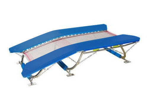 Double Mini-tramp with roller FIG approved | UNGHI INTERNATIONAL