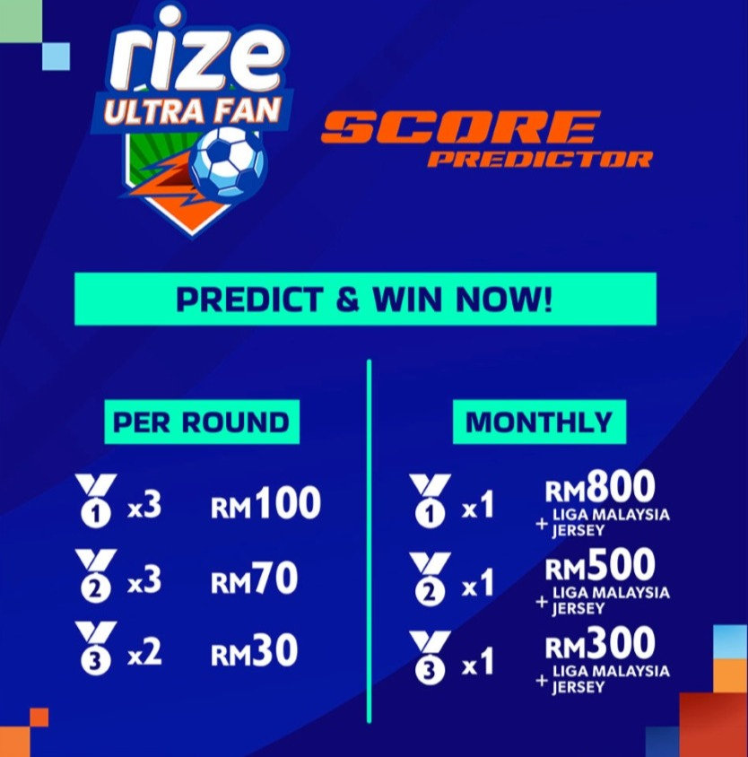 Rize, the official Digital Bank Partner for Liga Malaysia 2023 launches ...