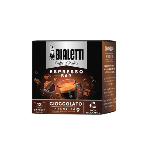 48 CAPSULES DE CAFE AU CHOCOLAT BIALETTI | lacapsuleitalienne
