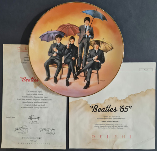 'The Beatles Collection: Beatles '65' Ltd. Edition Plate - Delphi (1992 ...