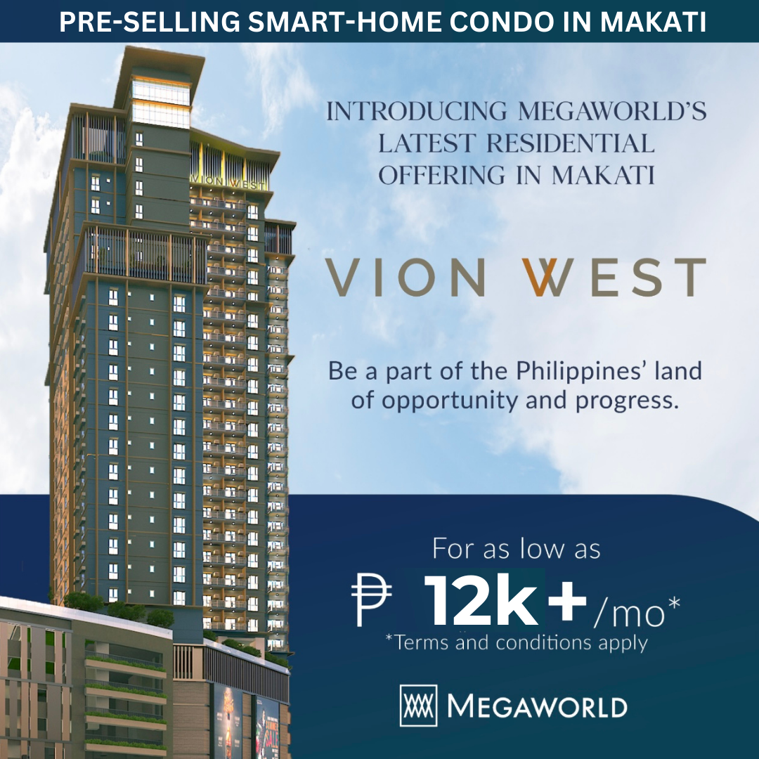 Vion West (2026) I Pre-selling Condo in Makati | Megaworld Inquiry