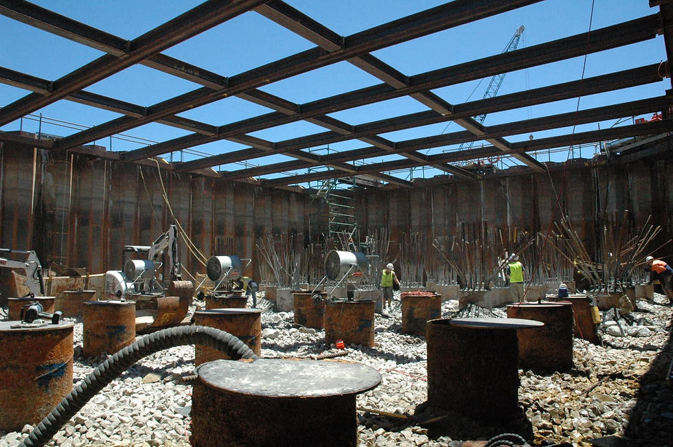 What is a cofferdam, its types, and uses in the construction industry?