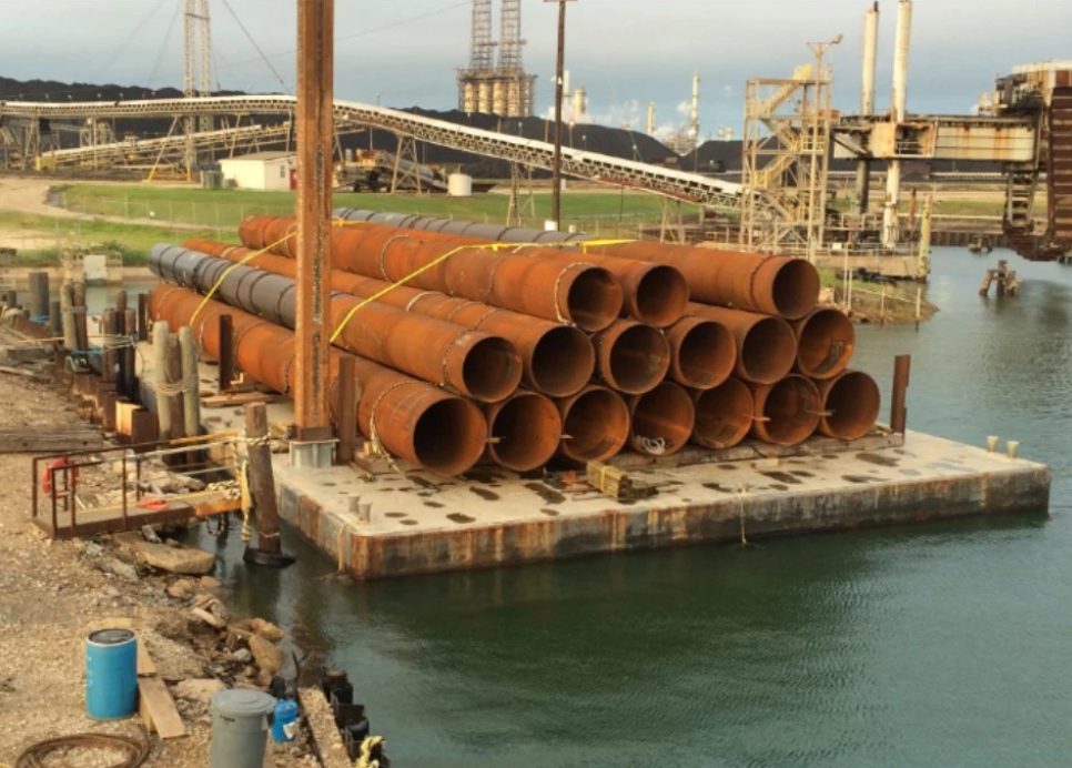 Steel Pipe Piles - Tubular Piles | ESC Steel LLC