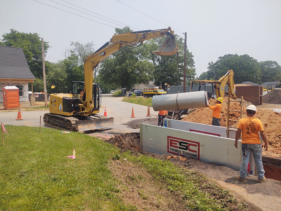 Utilizing ESC Trench Boxes for OSHA Guideline Adherence