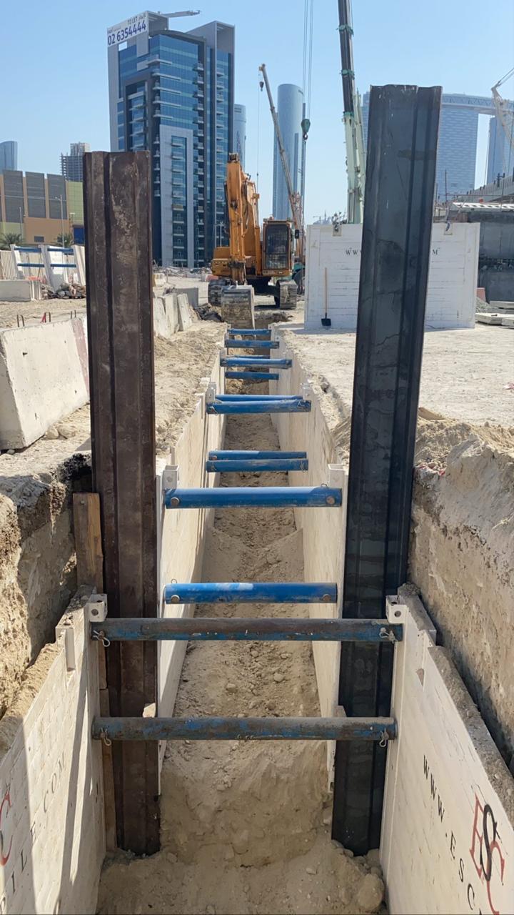 Trench Shield Projects - Trench Shoring Company | US & Canada