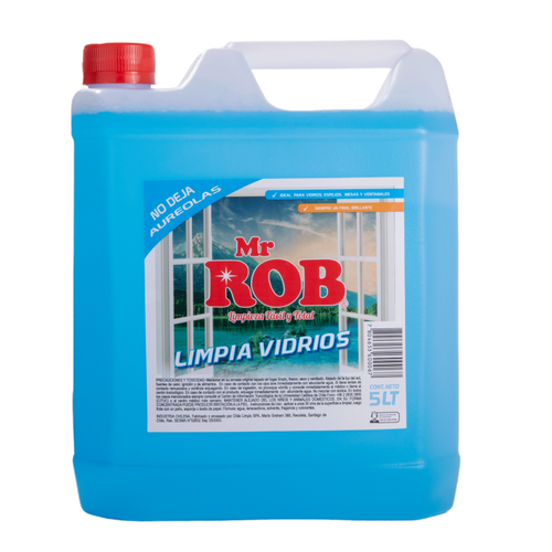 Limpia vidrios Bidón 5 Litros Mr ROB 1100033 | PROCLEAN