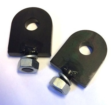 Rear Shock Absorber Lower Eye Mounting Brackets, Set Of 4 | AlfaStop ...