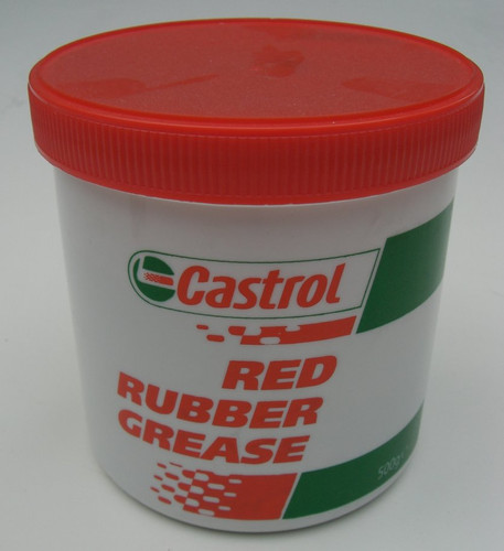 Red Rubber Brake Grease, 500g Tub | AlfaStop | Classic Alfa Romeo Car ...