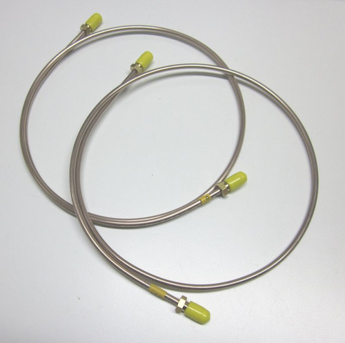 Rear Axle Brake Pipes (Brake Lines), Set Of 2, T-Piece To Left & Right ...