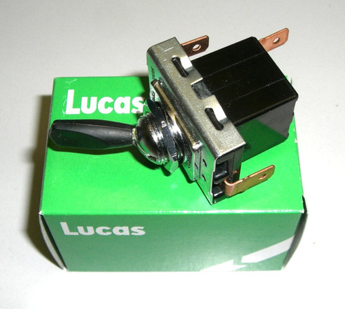 Lucas Toggle Switch, 2-Pole (Off-On), For Heater,Original Lucas ...