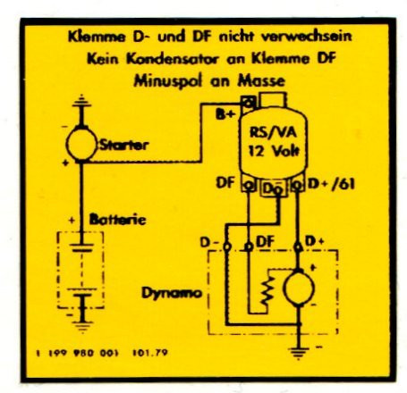 Bosch Voltage Regulator Sticker (Decal) | AlfaStop | Classic Alfa Romeo ...