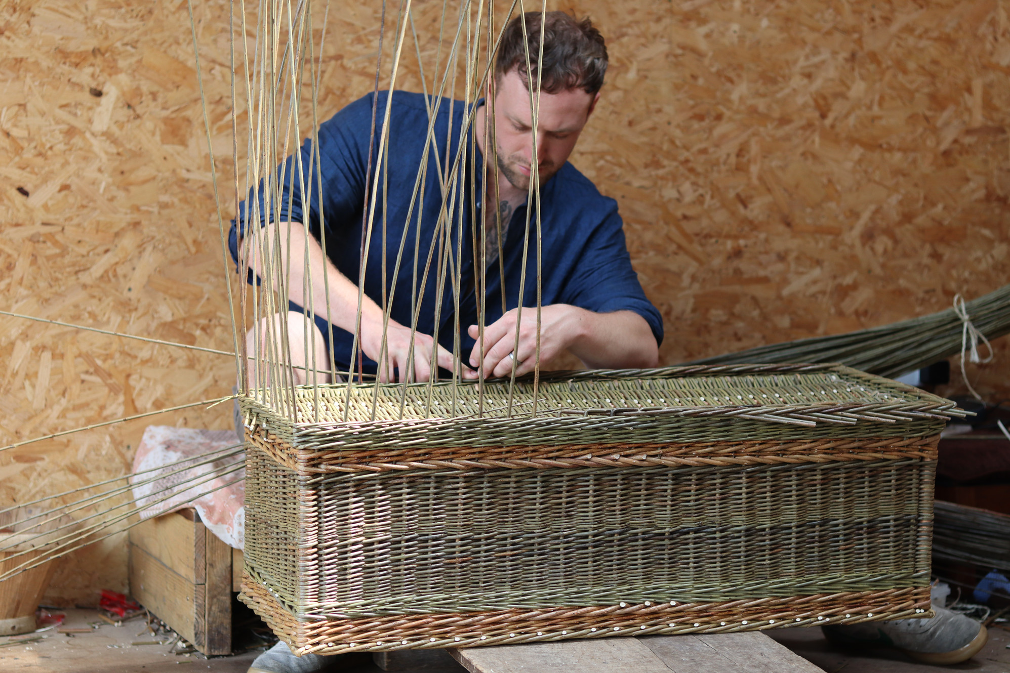 Installation Gallery | Eddie Glew & Blithfield Willowcraft ...