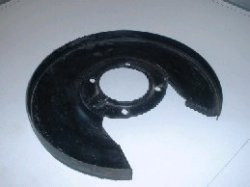 Dunlop Front Brake Disc (Rotor) Splash Shield, L/H | AlfaStop | Classic ...