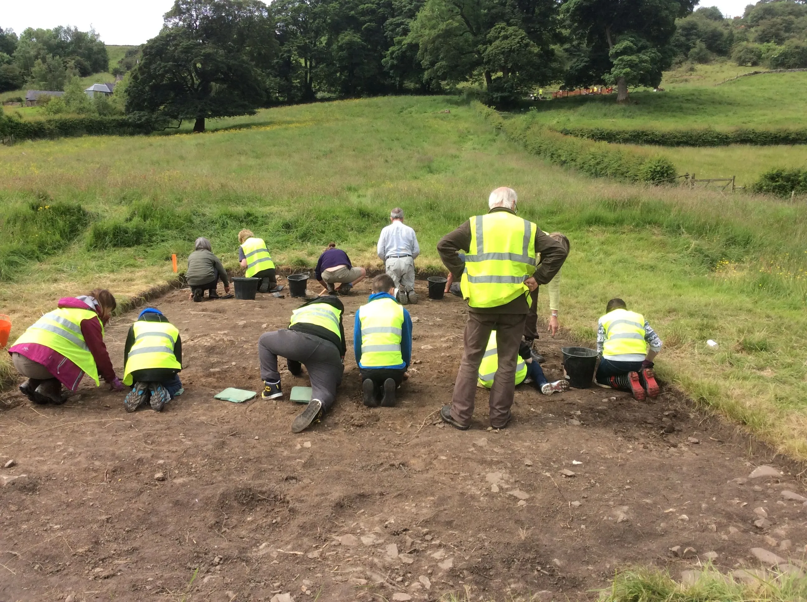 The Excavation | Peeling Back The Layers | The Tudor Farming ...