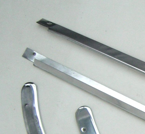 Spider 750 Door Aperture Finisher Trim Strips Set, Stainless Steel ...