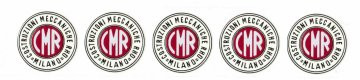Cmr Wheel Stickers (Decals), Set Of 5 | AlfaStop | Classic Alfa Romeo ...