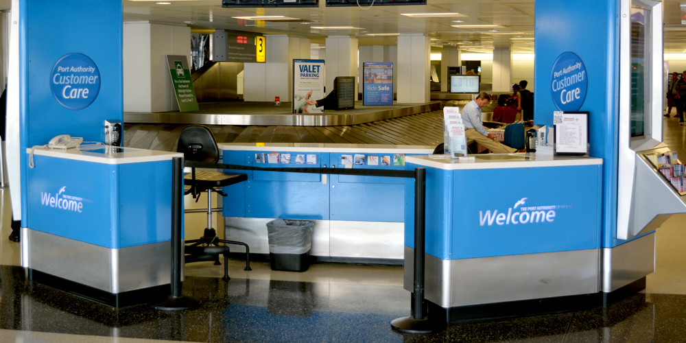 Welcome Centers service desk