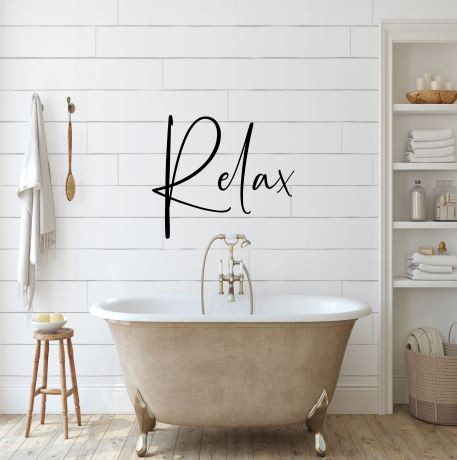 Relax Metal Wall Sign | jenni-lynn.com