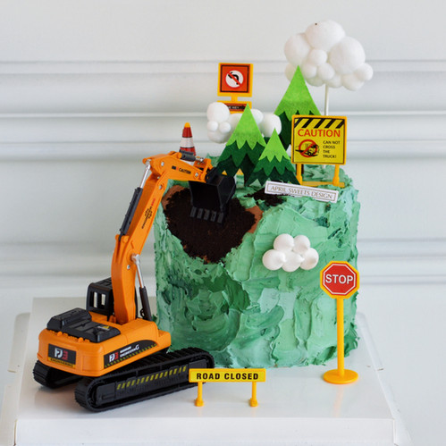Excavator Cake | APRIL SWEETS | Designer Cakes | Birthday Cakes ...