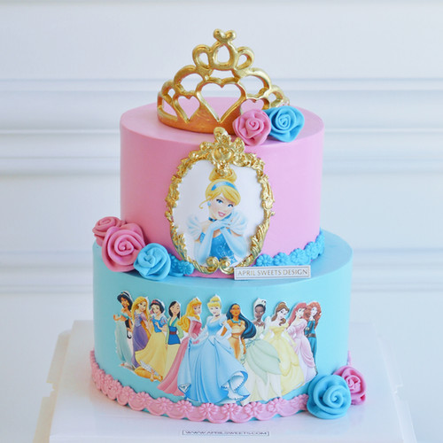 Party with Princesses | APRIL SWEETS | Princess Cake | Richmond Hill ...