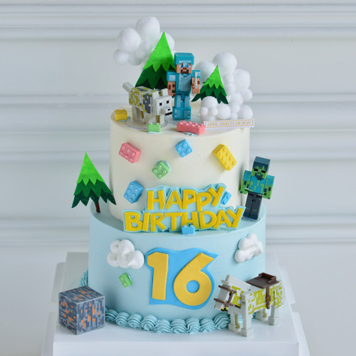 Minecraft Legends | APRIL SWEETS | Designer Cakes | Minecraft Cakes ...