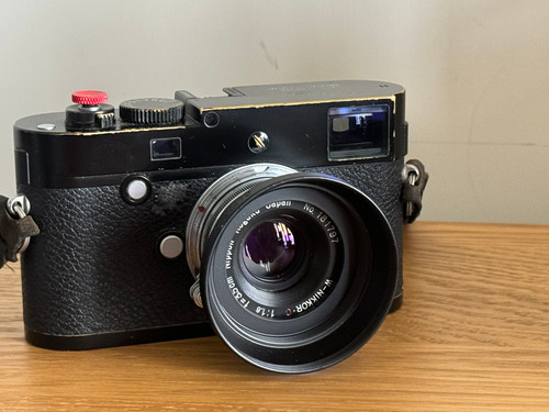 Type 3, 43mm lens hood, Black Paint Matt: Nikkor 3.5cm F1.8 | Old Lens ...