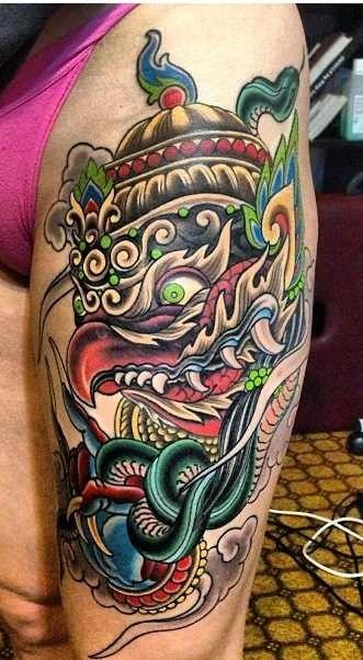 Mixing Styles with Japanese Traditional Tattoos