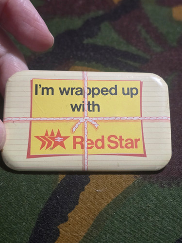 British Rail Red Star Parcels Pin Badge – 1970s–1980s | My Site