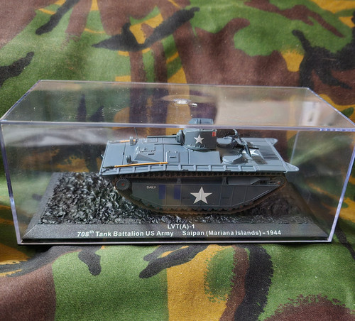1/72 LVT(A)-1 706th TANK BATTALION US ARMY SAIPAN (MARIANA ISLANDS ...