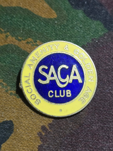 SAGA CLUB badge "Social Amenity and Golden Age" | My Site