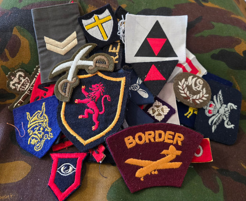 38x Mixed Cloth Patches Military | My Site