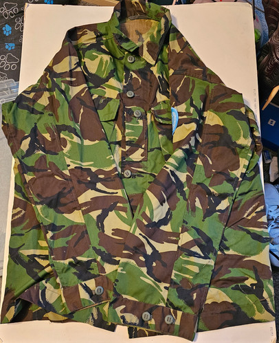 LIGHT WEIGHT DPM COMBAT JACKET WITH UNITED NATIONS PATCH | My Site