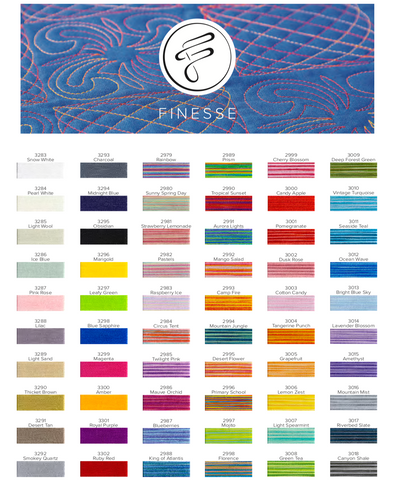 Finesse Threads by the Grace Company | homesewingcenter