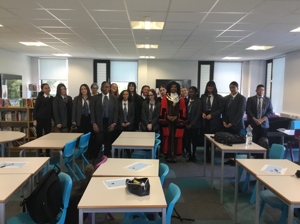 Mayoress of Wolverhampton Visits St Matthias School
