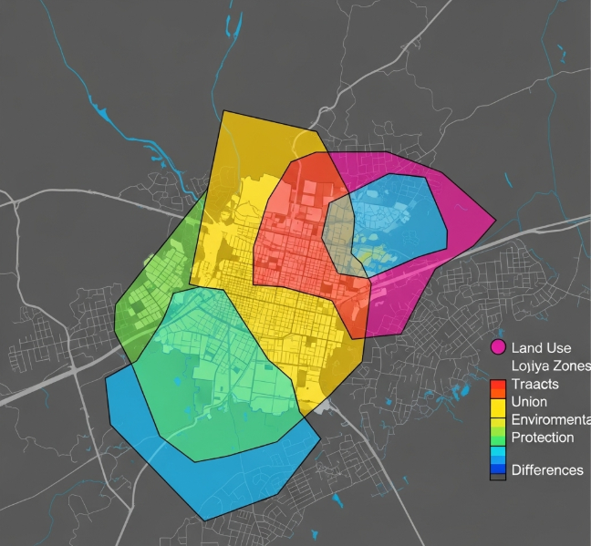 Polygon Overlay | Common GIS terms | GeoWGS84.ai