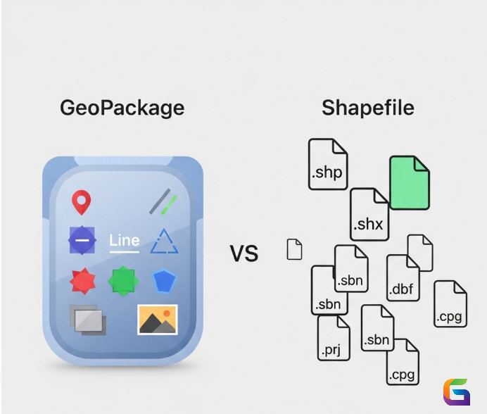 GeoPackage vs. Shapefile: Choosing the right format for your GIS data
