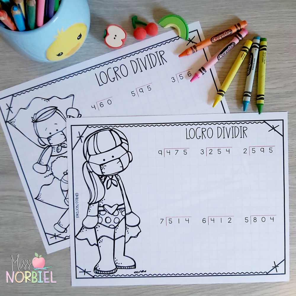 Divisiones para primaria