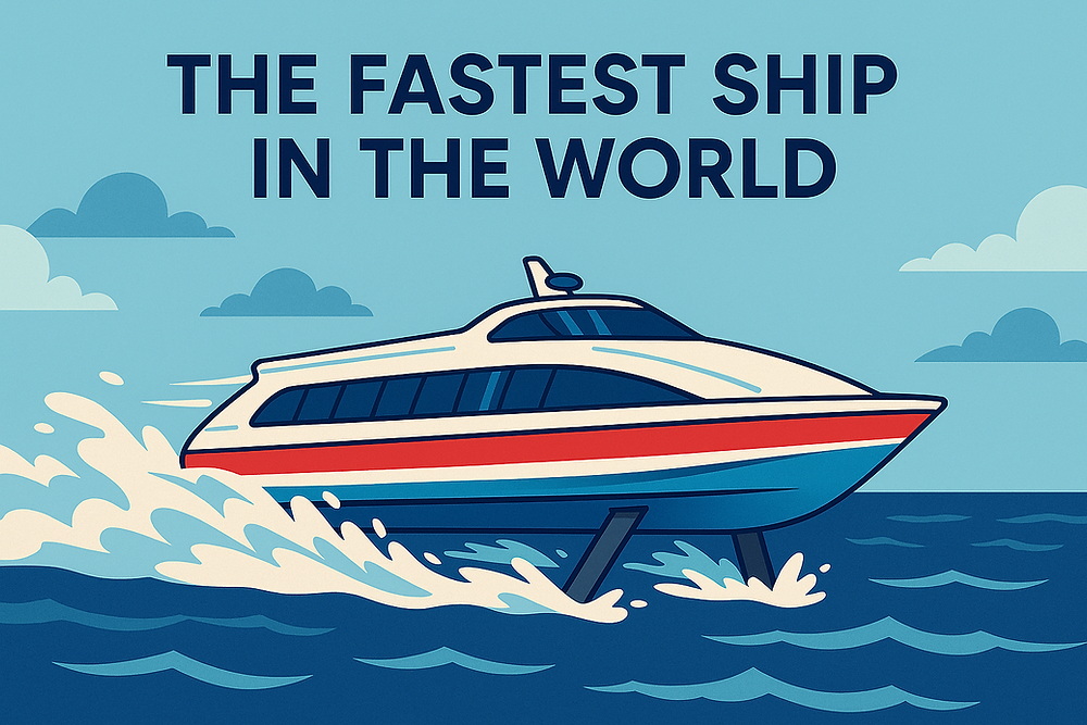 The Fastest Ship in the World: Technology and History 🚀🚢