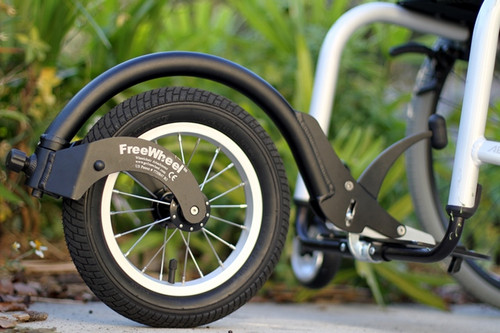 Black FreeWheel Wheelchair Attachment | FreeWheel, LLC