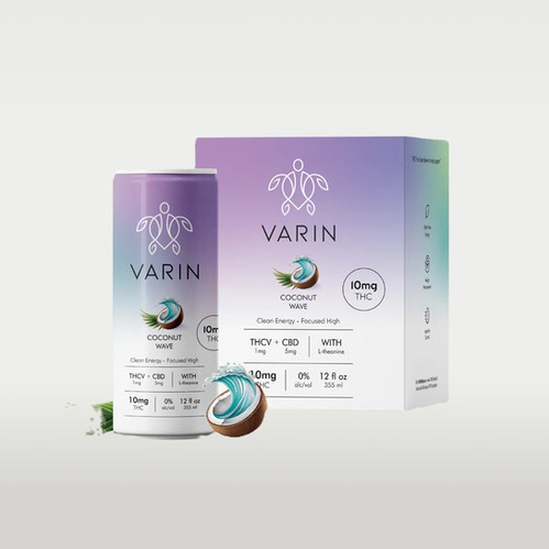 VARIN 10mg THC + THCV Clean Energy Drink | Chillax CBD