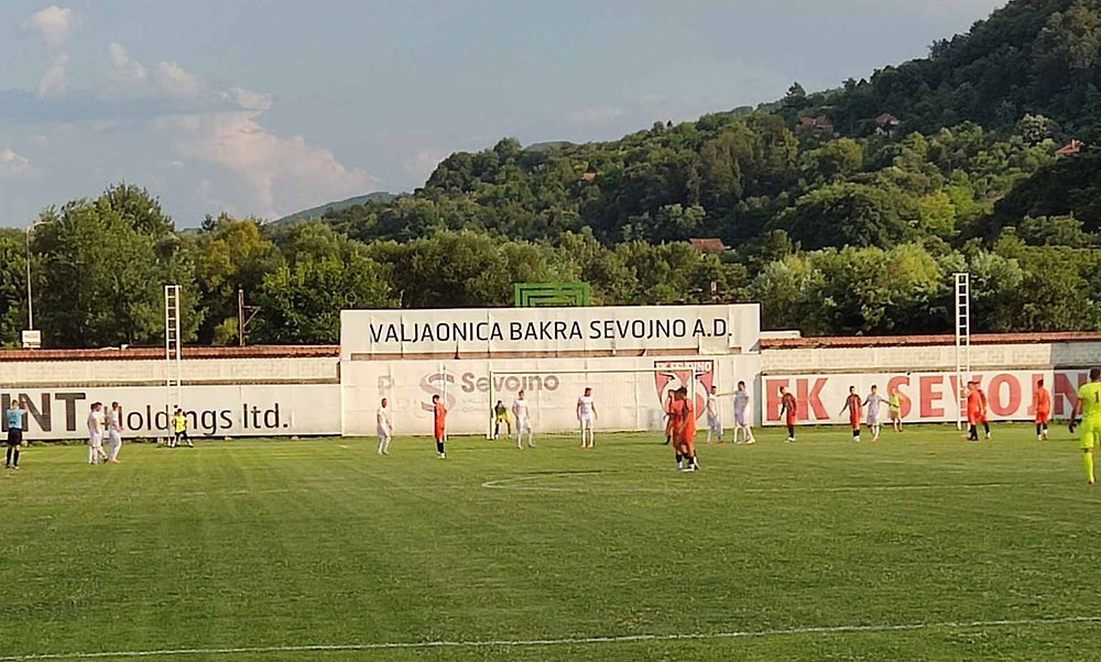 Sevojničani slavili na svom terenu