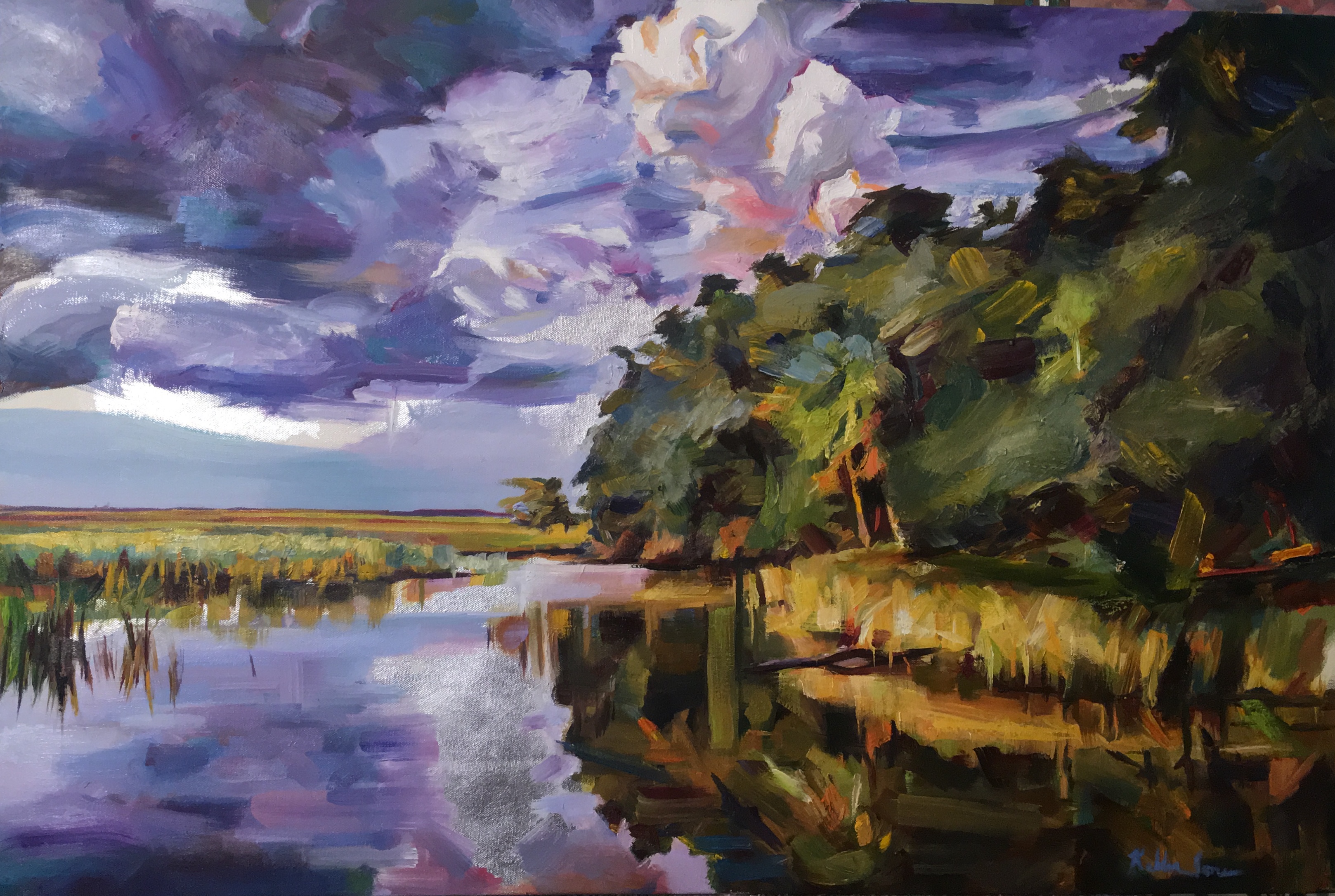 Expressionist Landscape Painter Keller Jones