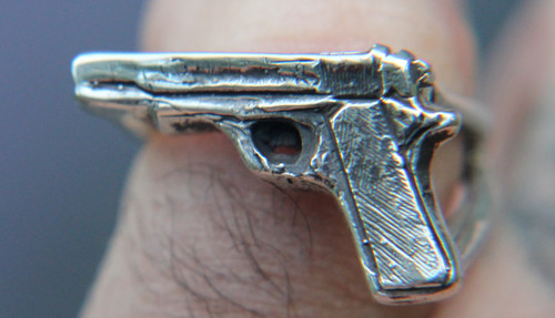 #B16 BRONZE GUN RING | spikeunlimited