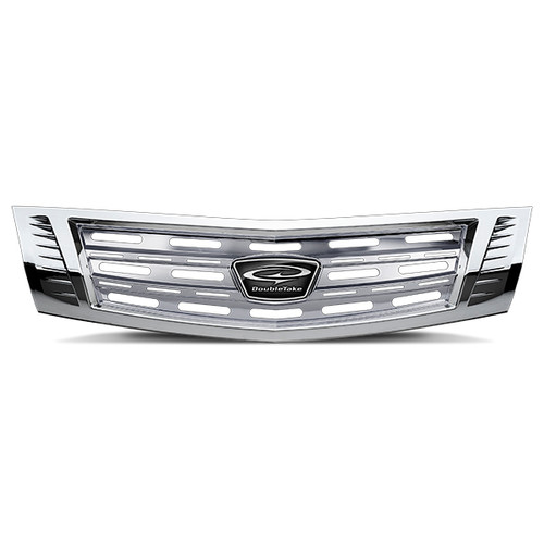 DoubleTake Grille, Phoenix, Slotted, Chrome/Chrome, E-Z-Go RXV 08 ...